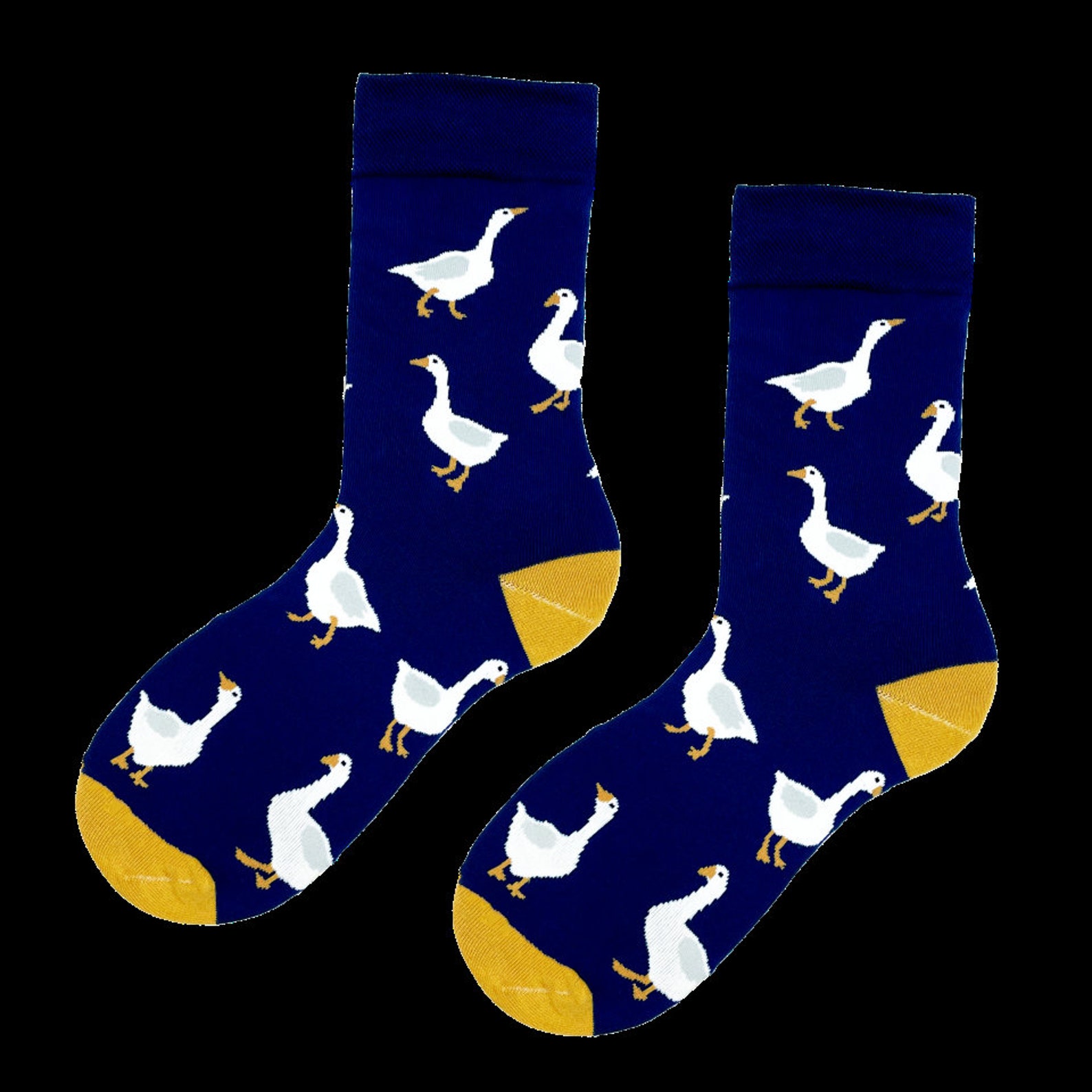 Goose Geese Animal Unisex Socks, Funny Socks, Birthday Socks, Crazy ...