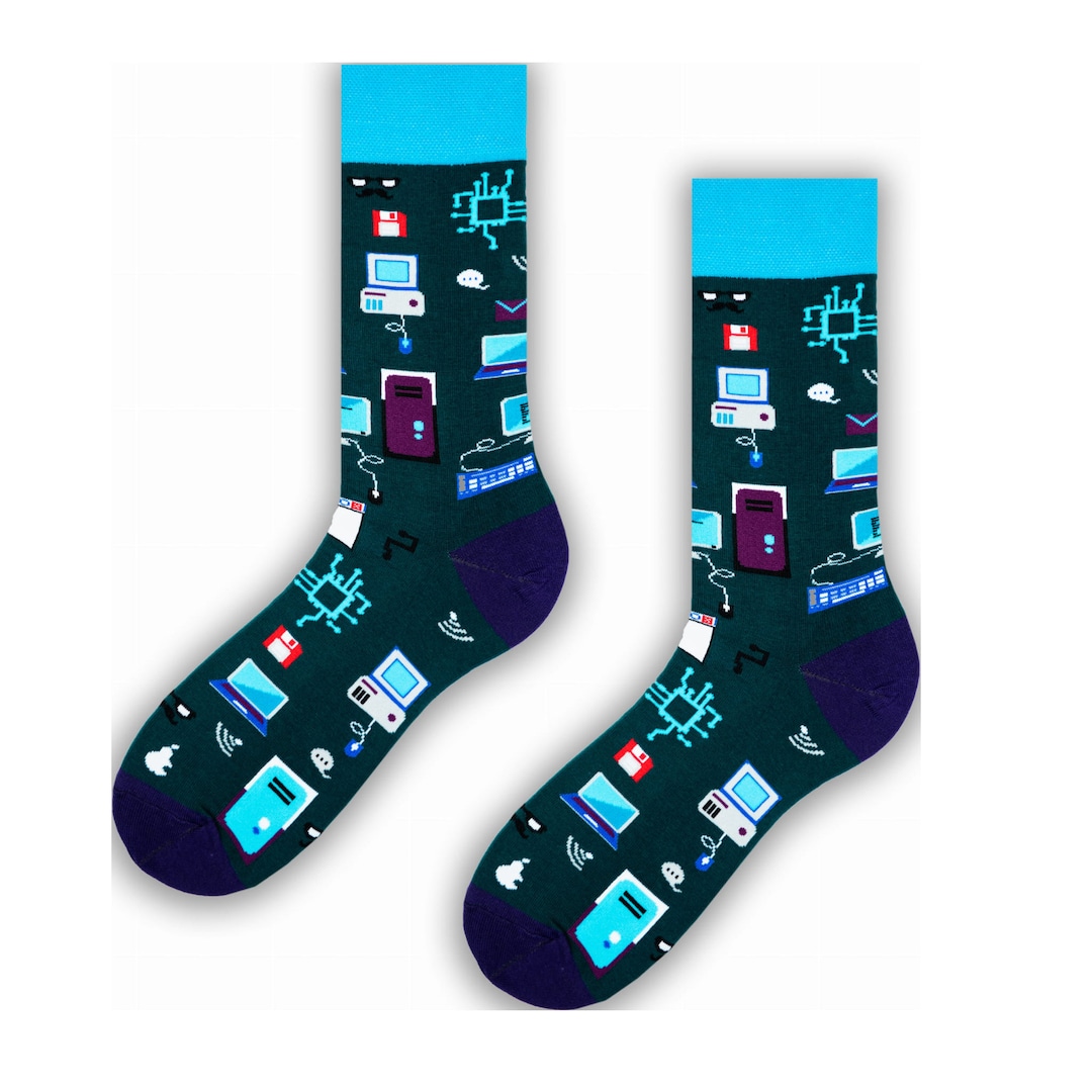 Programmer IT Computer Informatics Unisex Socks, Funny Socks, Socks ...