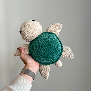 Handmade Crochet Turtle Plushie - Etsy
