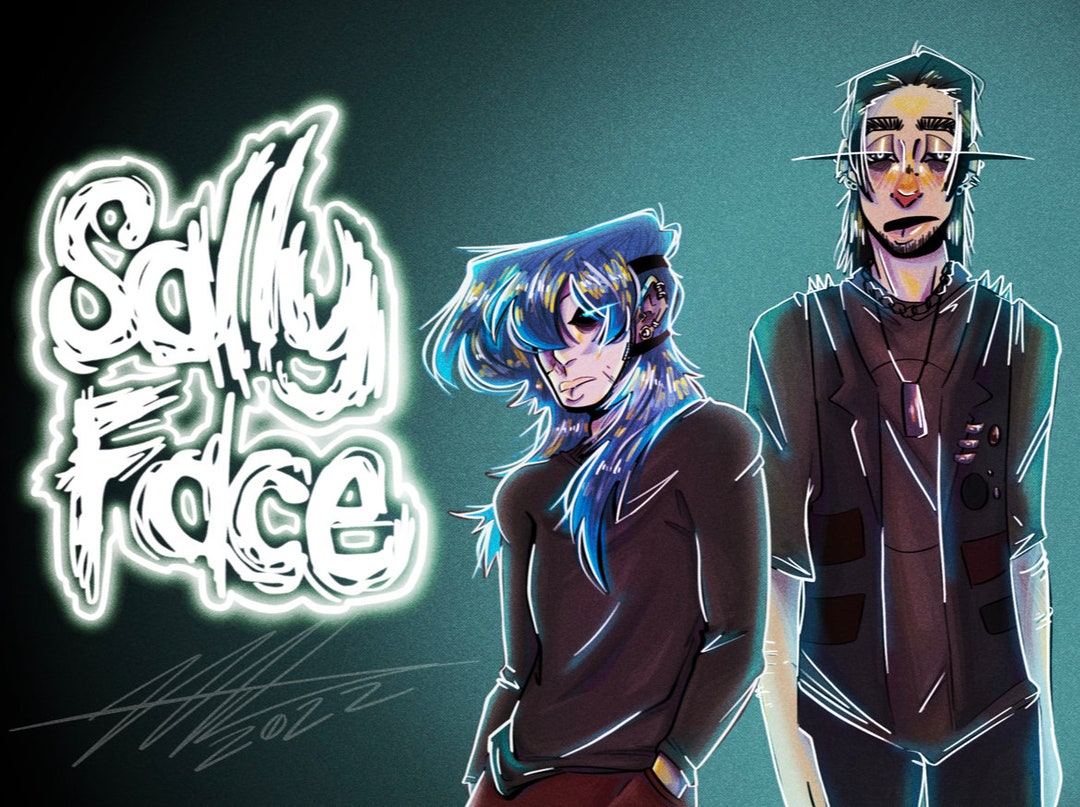 Sally Face - Print - Etsy