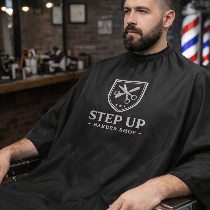 Custom Barber Cape - Etsy