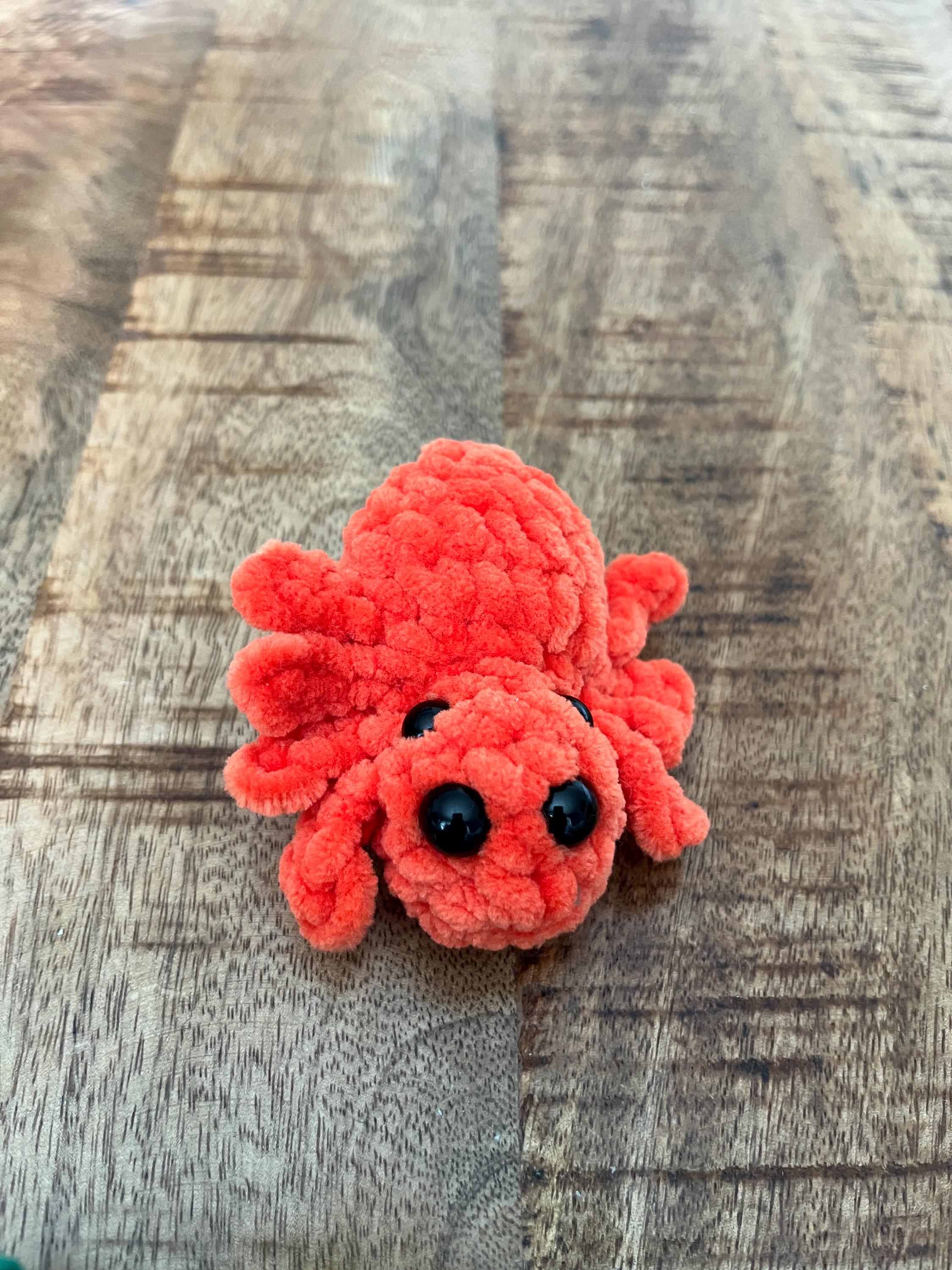 Mini Plushie- Baby Tarantula Spider- Crochet Toy - Etsy