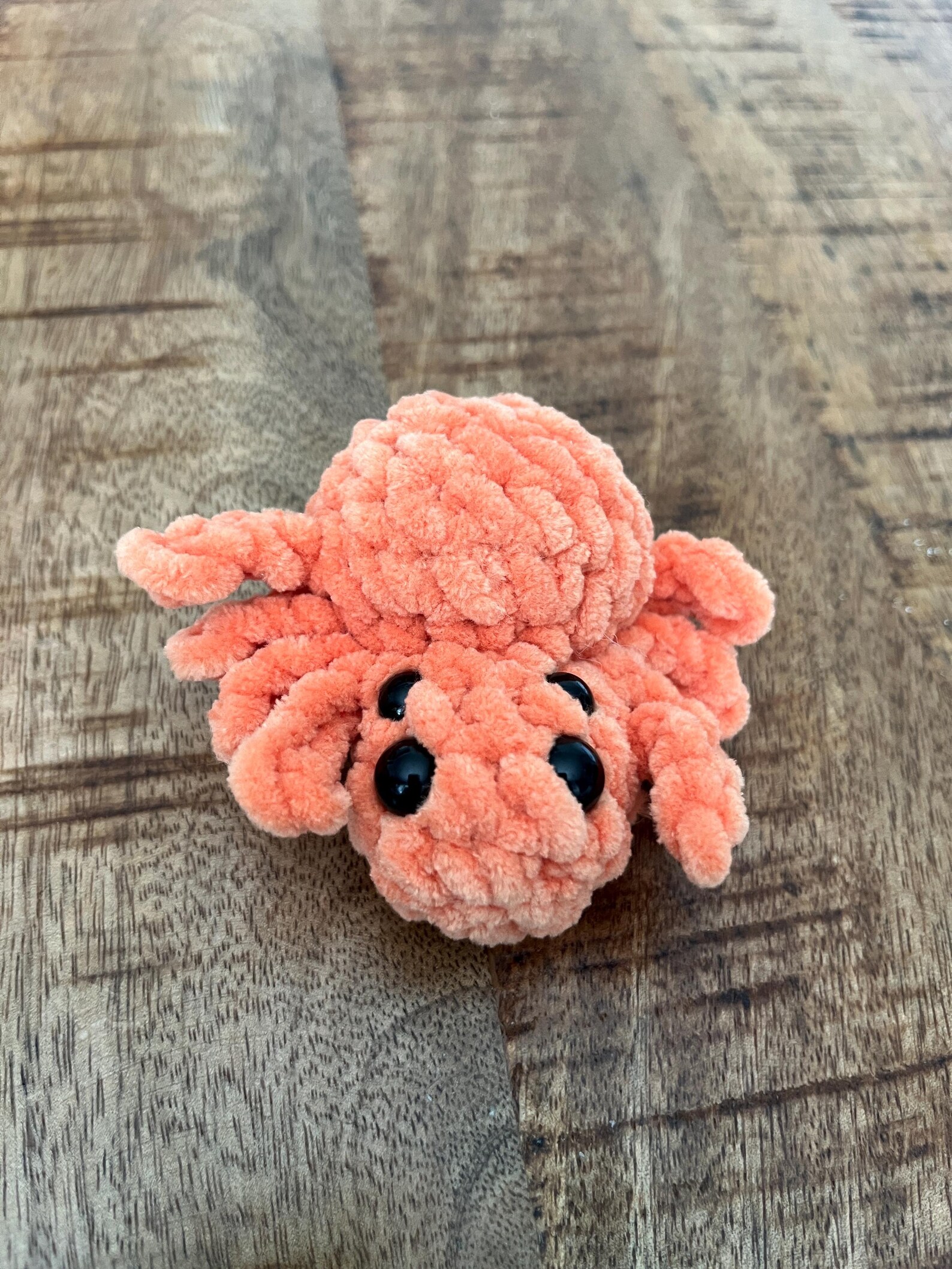 Mini Plushie- Baby Tarantula Spider- Crochet Toy - Etsy