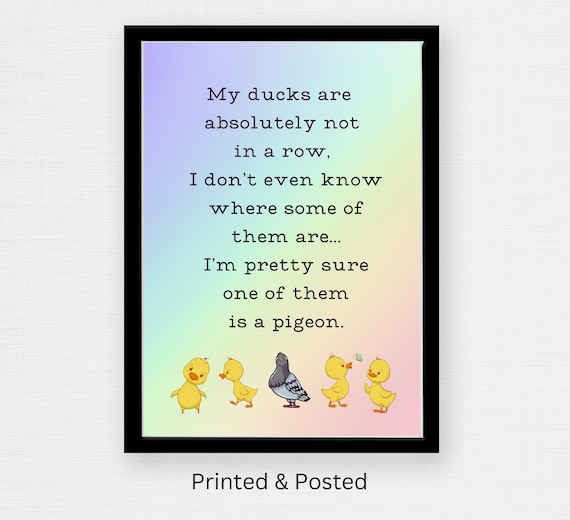 Ducks In A Row Quotes