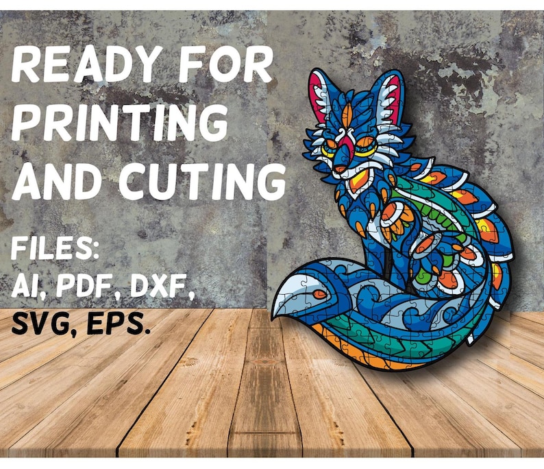 Laser Cut File, Puzzle Svg, Puzzle Template for Printing and Cutting ...