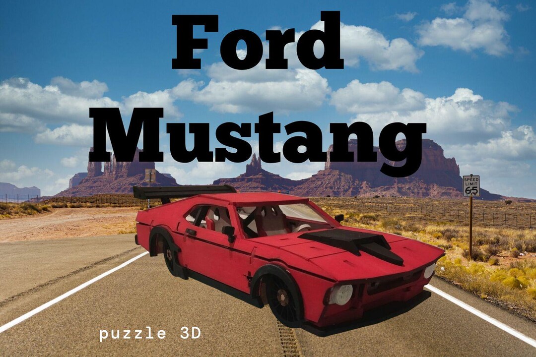 Ford Mustang / Laser Cut File / Muscle Car / .SVG File - Etsy