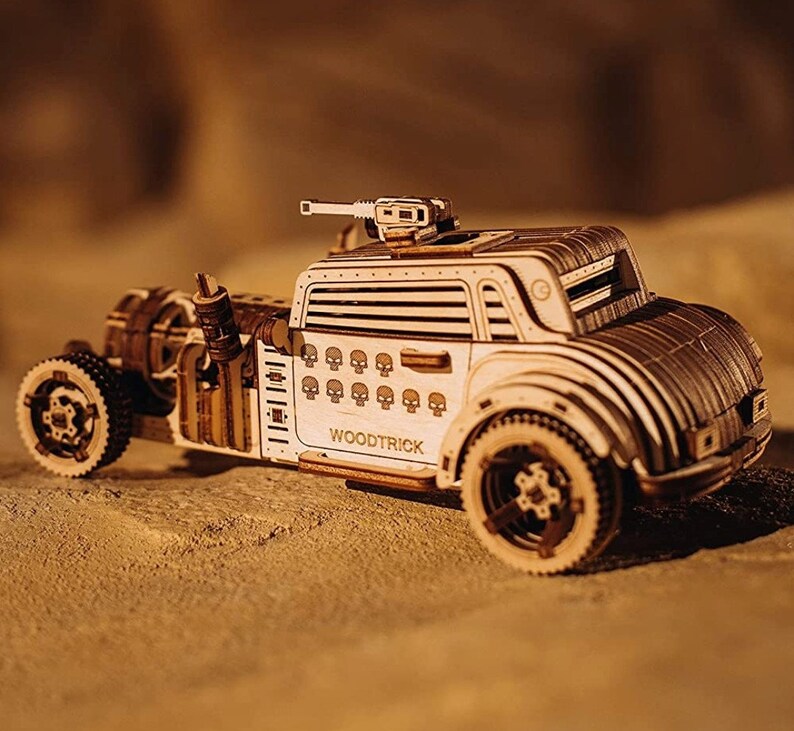 Hot Rod Model, Co2 Laser Cutting Files, Multilayers - Etsy