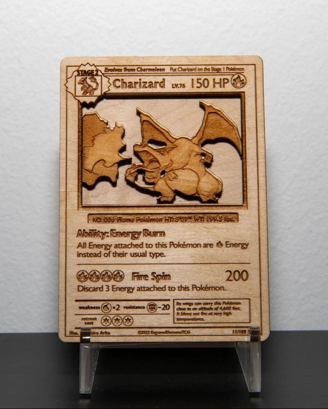 Pokemon Cards, Multi-layer Cards, 100 Files, .SVG Laser File - Etsy