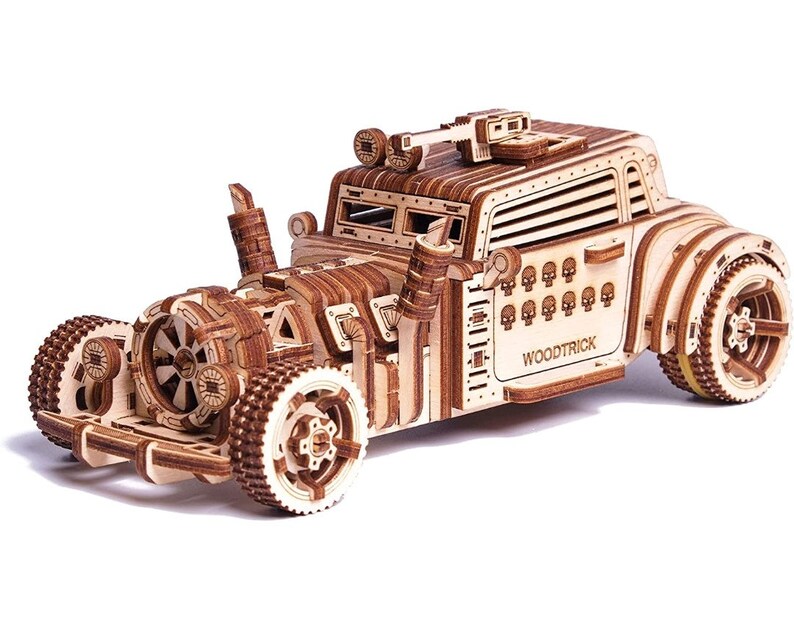 Hot Rod Model, Co2 Laser Cutting Files, Multilayers - Etsy