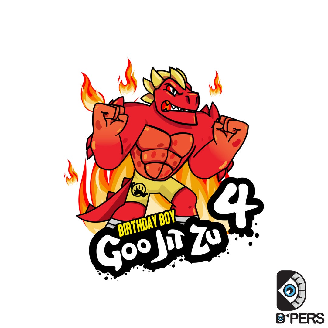 Heroes of Goo Jit Zu Birthday Boy Graphic Print Blazagon 4 - Etsy
