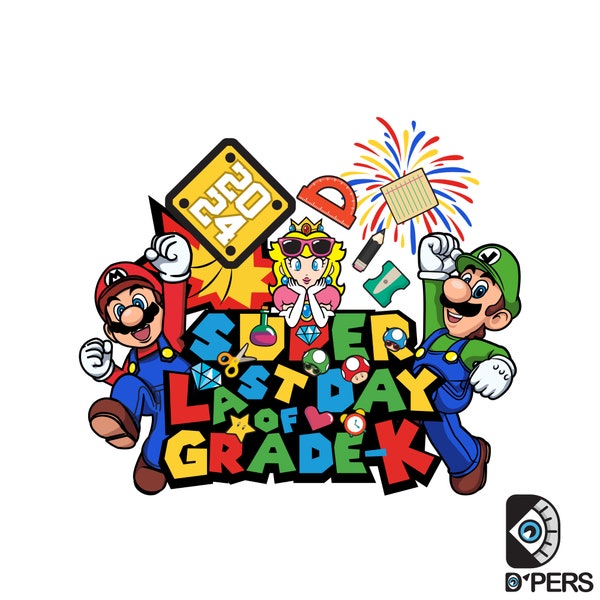Super Mario Graduation Svg - Etsy