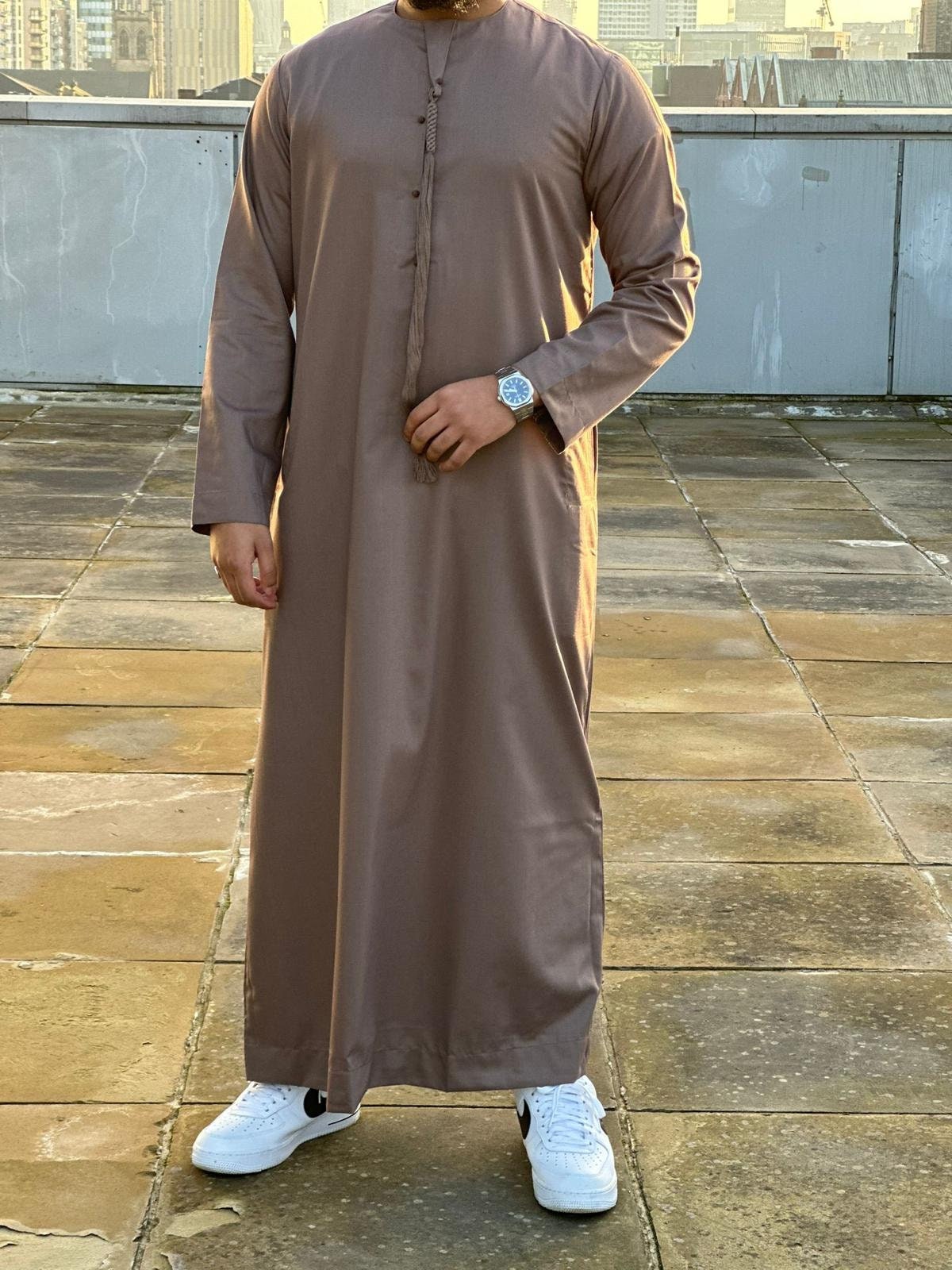 Brown Emirati Thobe - Etsy