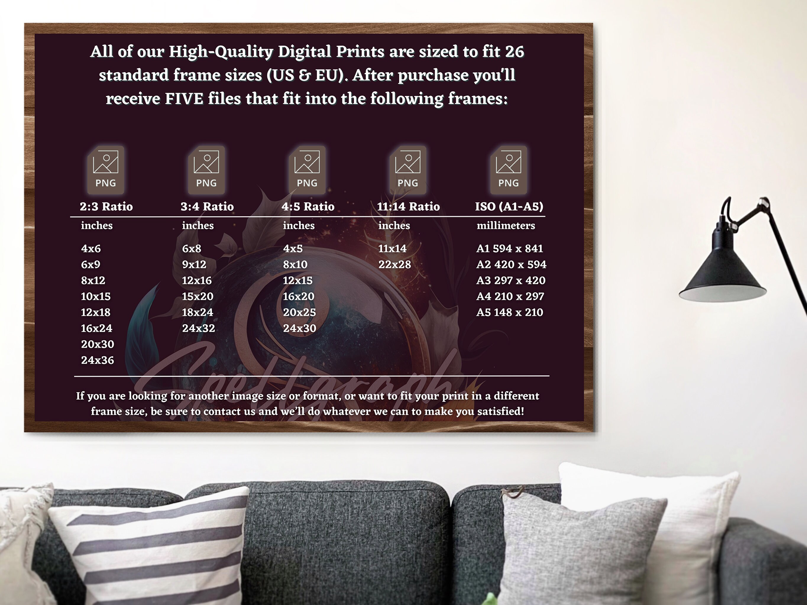 Large Wall Art Goddess of Color and Light Artwork Printable Feminine ...