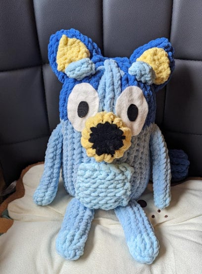 Bluey / Bingo Loom Knitting Pattern - Etsy