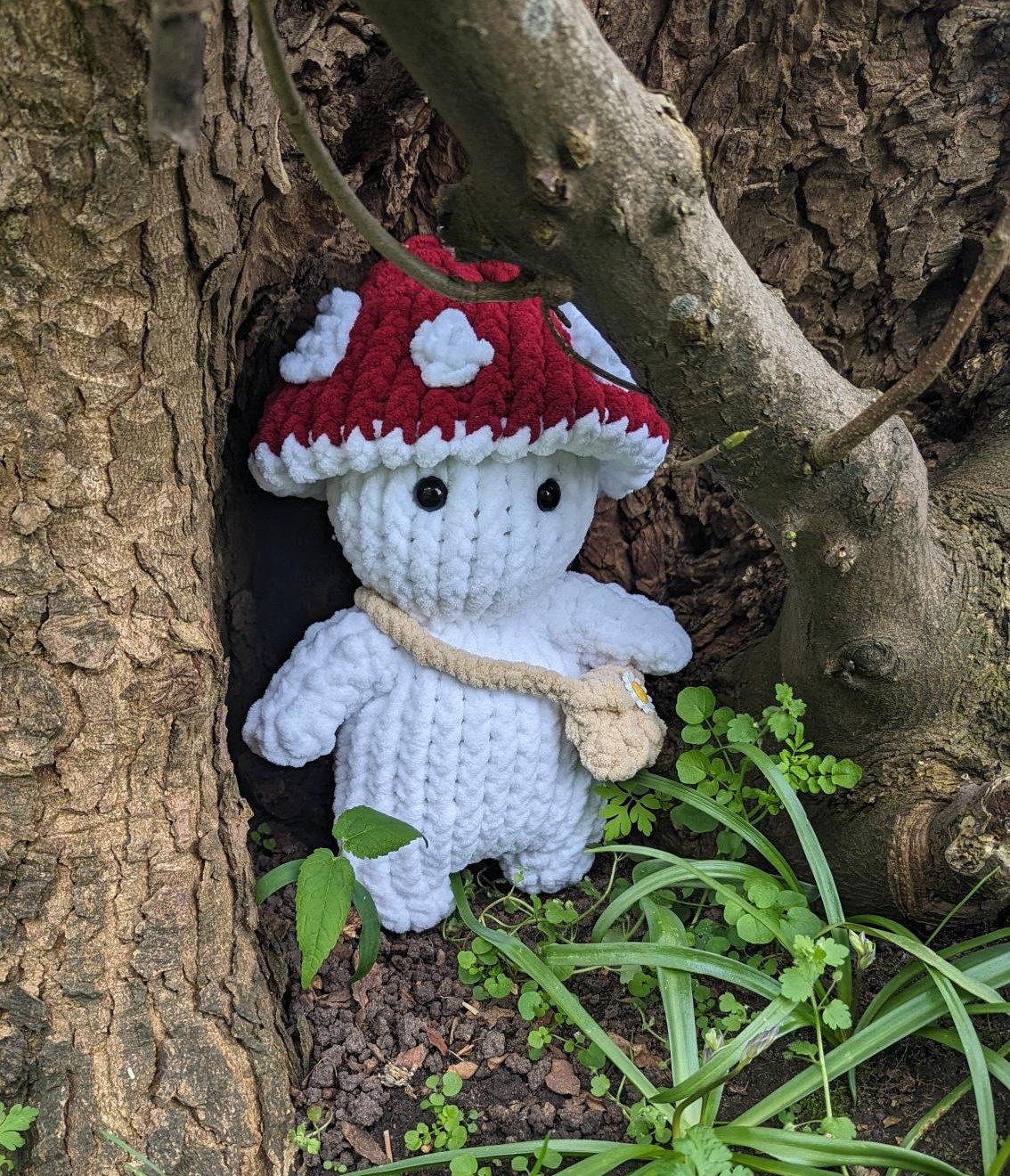 Mia Mushroom Loom Knitting Pattern - Etsy