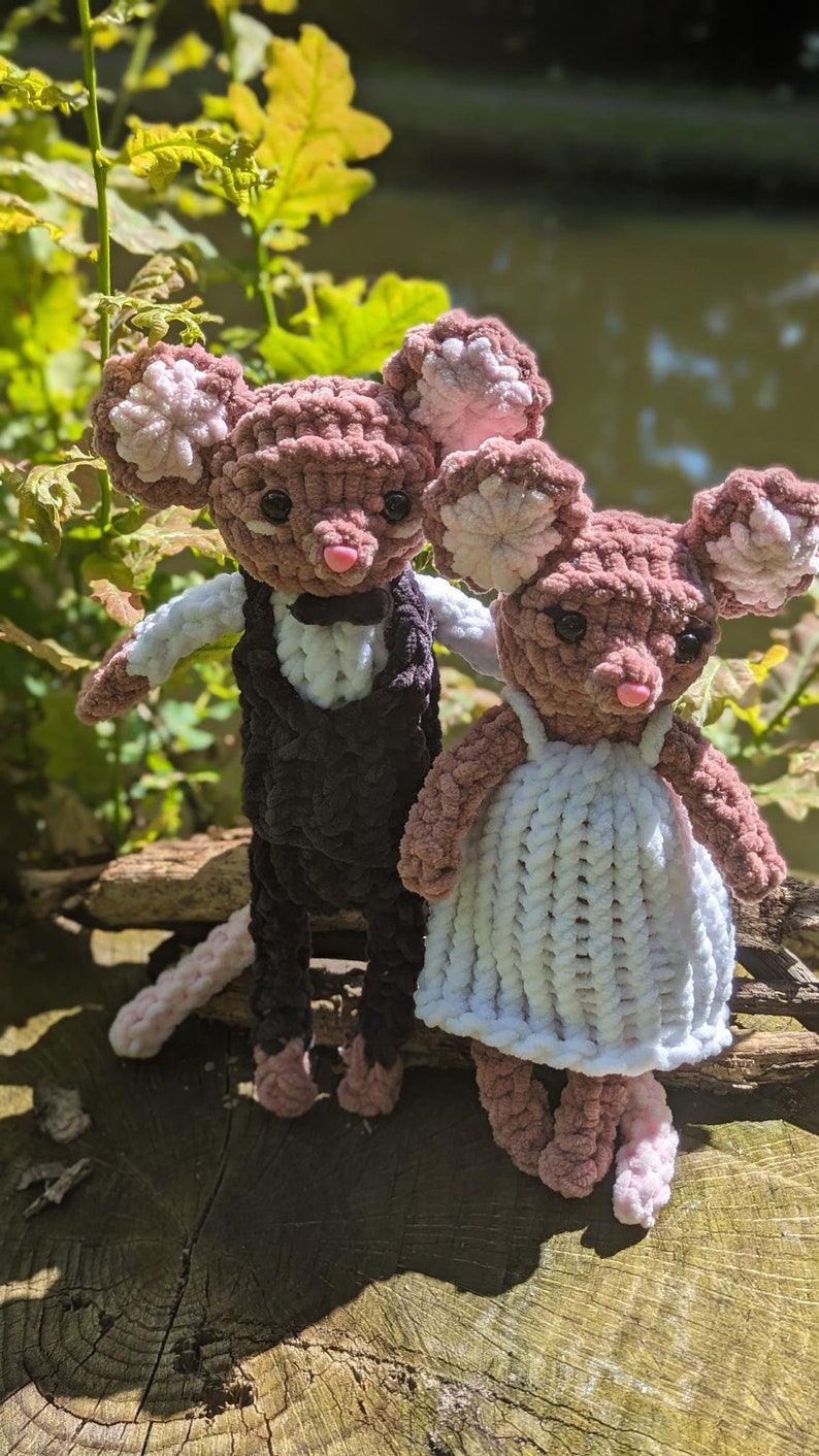 Tilly & Thomas Mouse Loom Knitting Pattern - Etsy