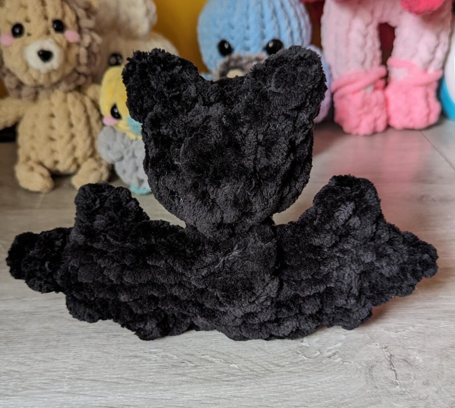 Beatrix Bat Mini Loom Knitting Pattern - Etsy