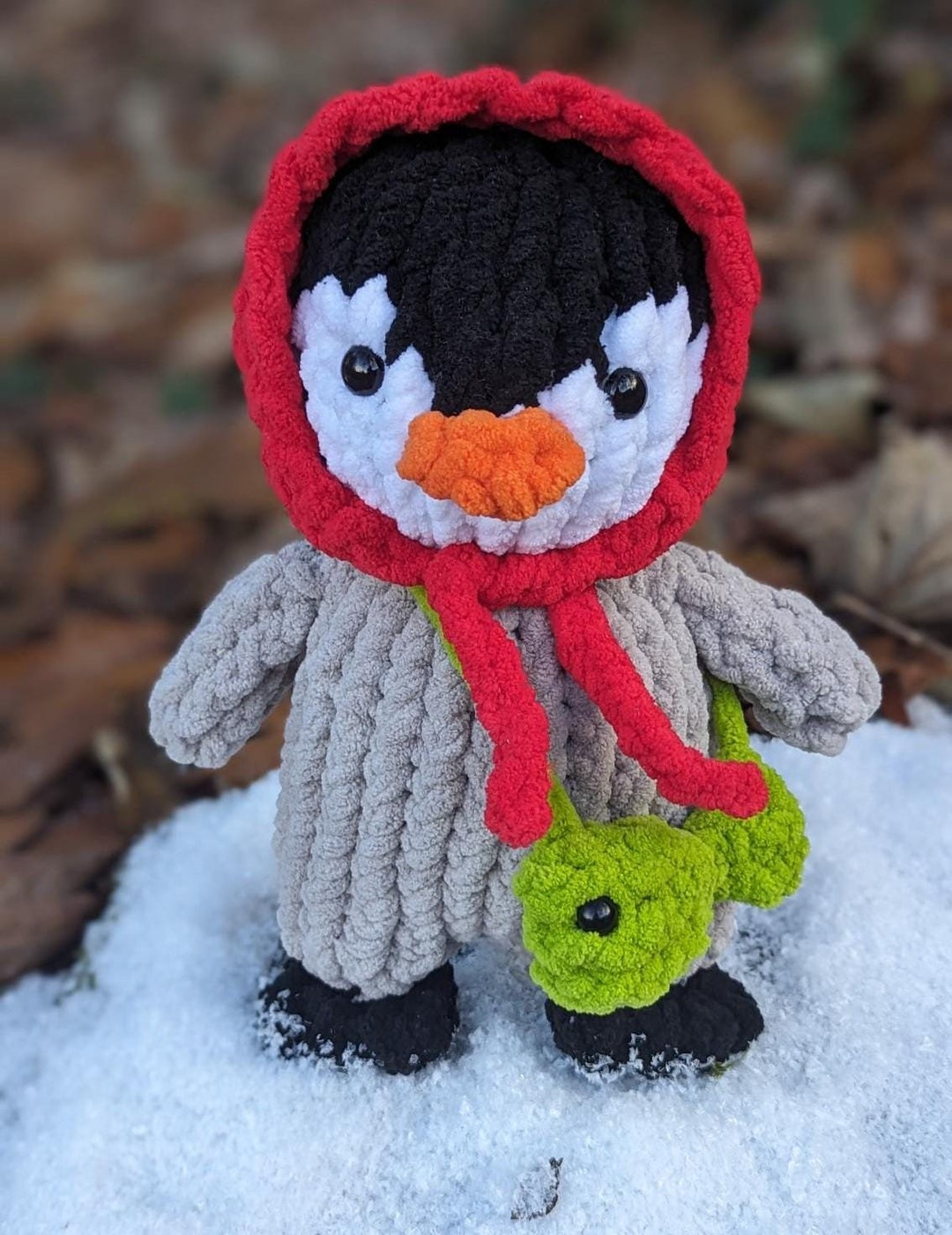 Penelope the Penguin Loom Knitting Pattern - Etsy