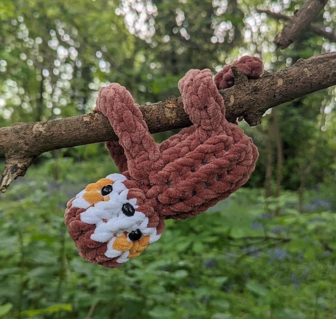 Silas Sloth Mini Loom Knitting Pattern - Etsy