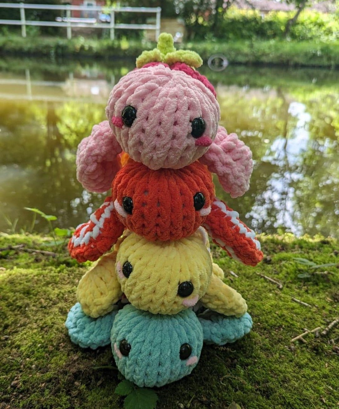 Fruit Turtles Loom Knitting Pattern - Etsy