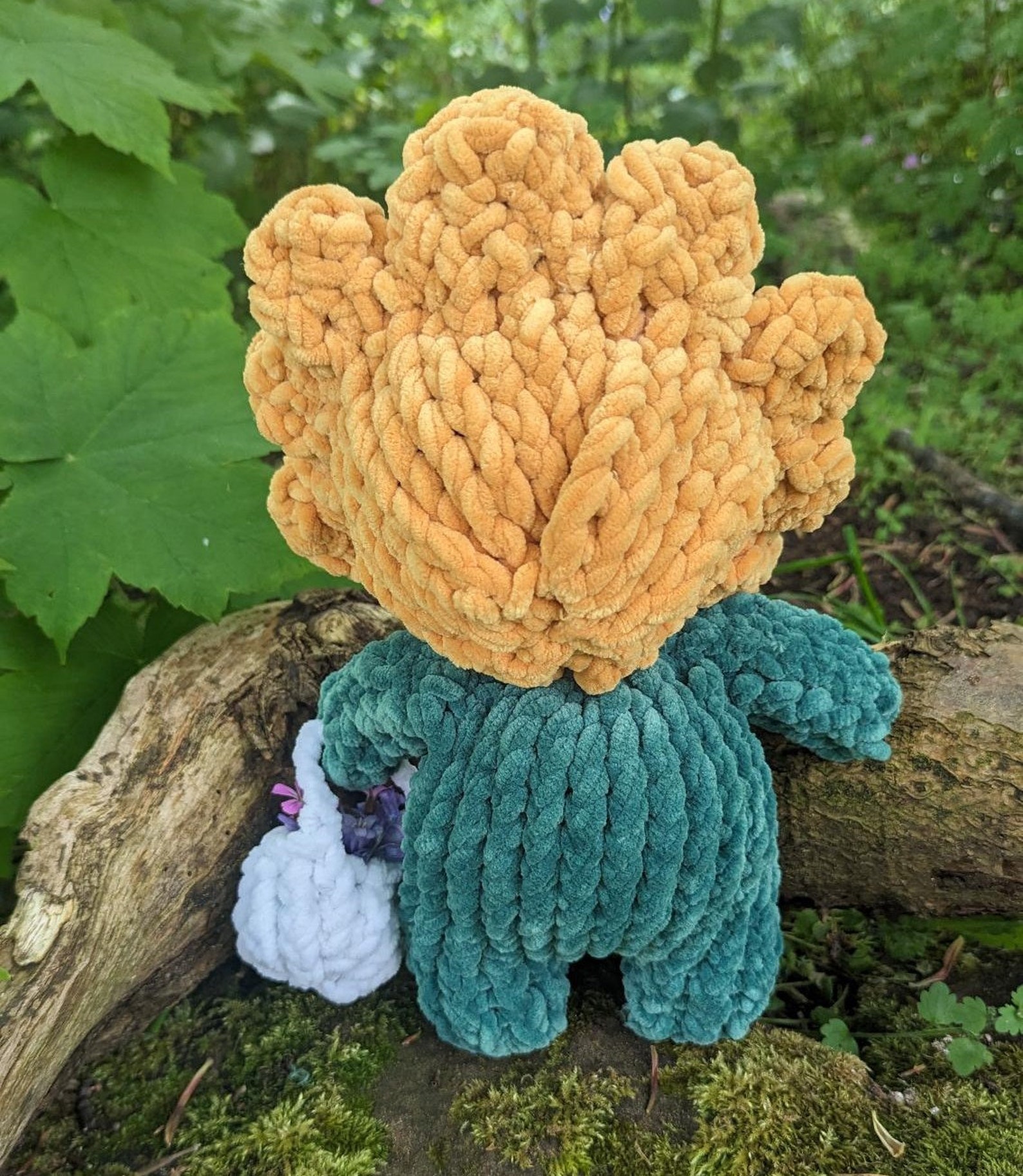 Sasha Sunflower Loom Knitting Pattern - Etsy