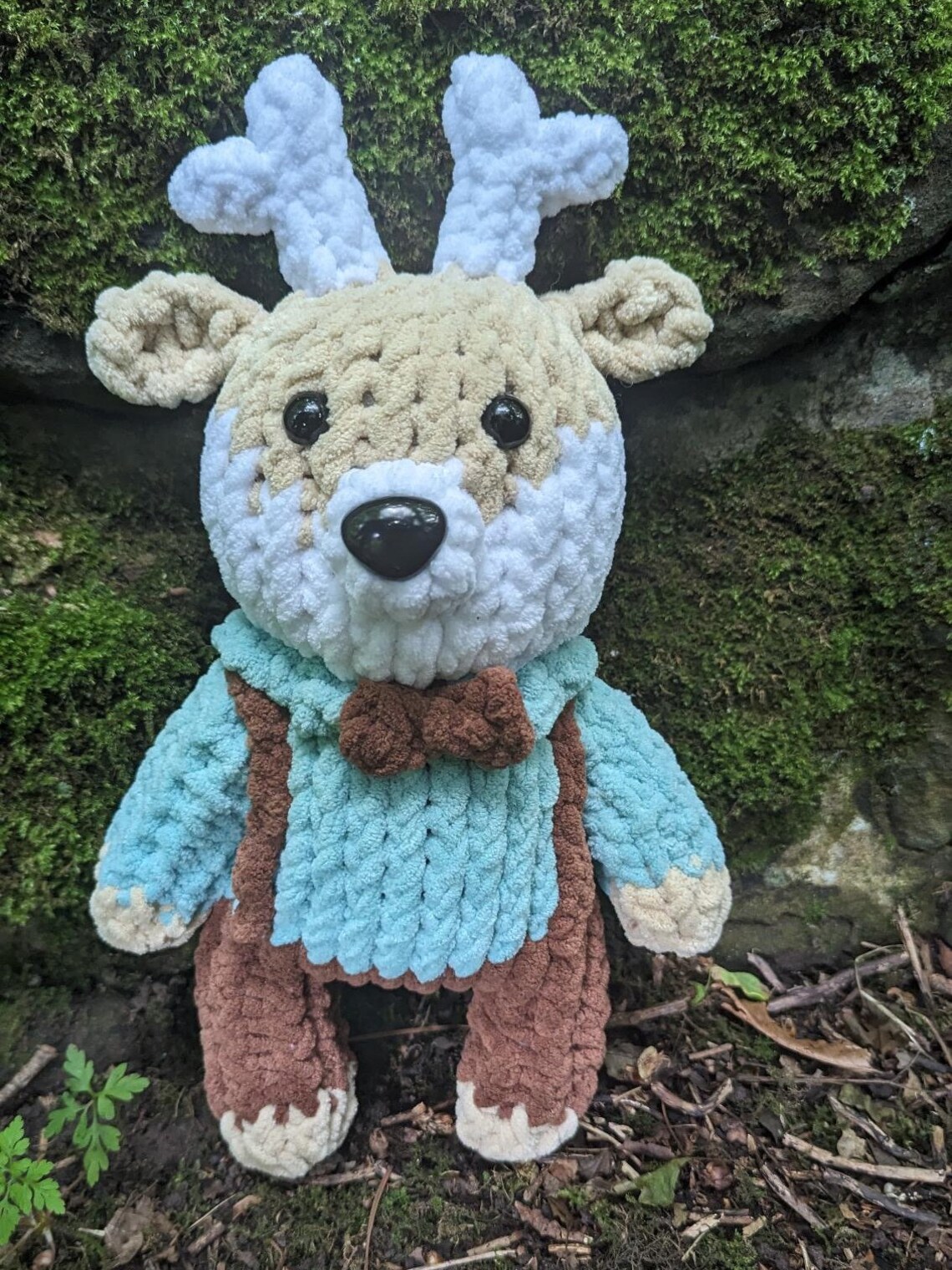 Dapper Deer Loom Knitting Pattern - Etsy
