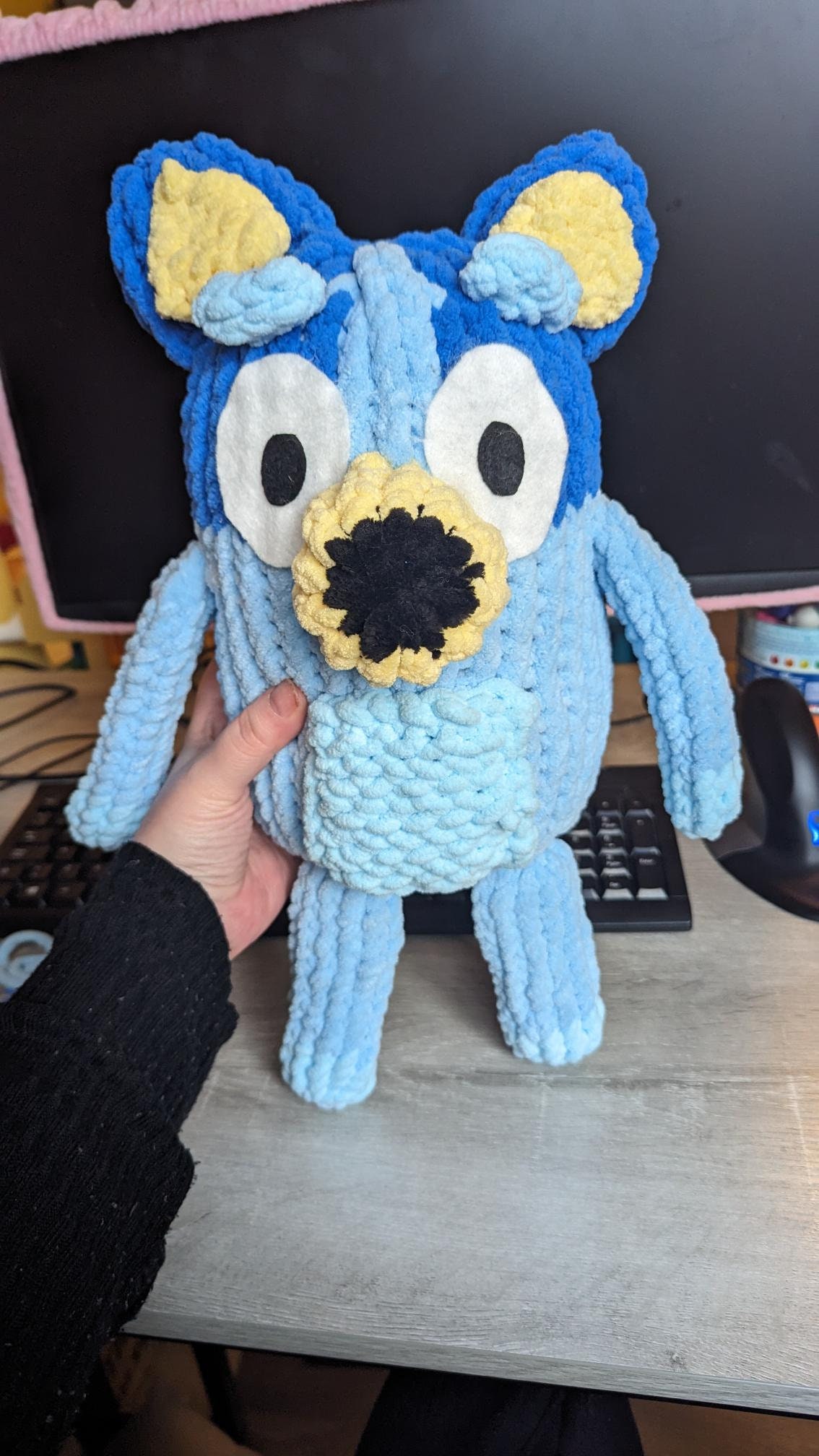 Bluey / Bingo Loom Knitting Pattern - Etsy Australia