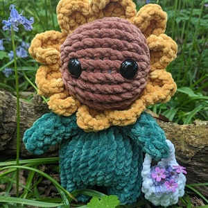Sasha Sunflower Loom Knitting Pattern - Etsy