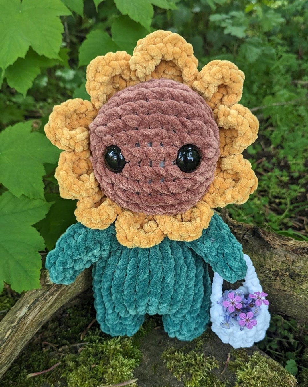 Sasha Sunflower Loom Knitting Pattern - Etsy