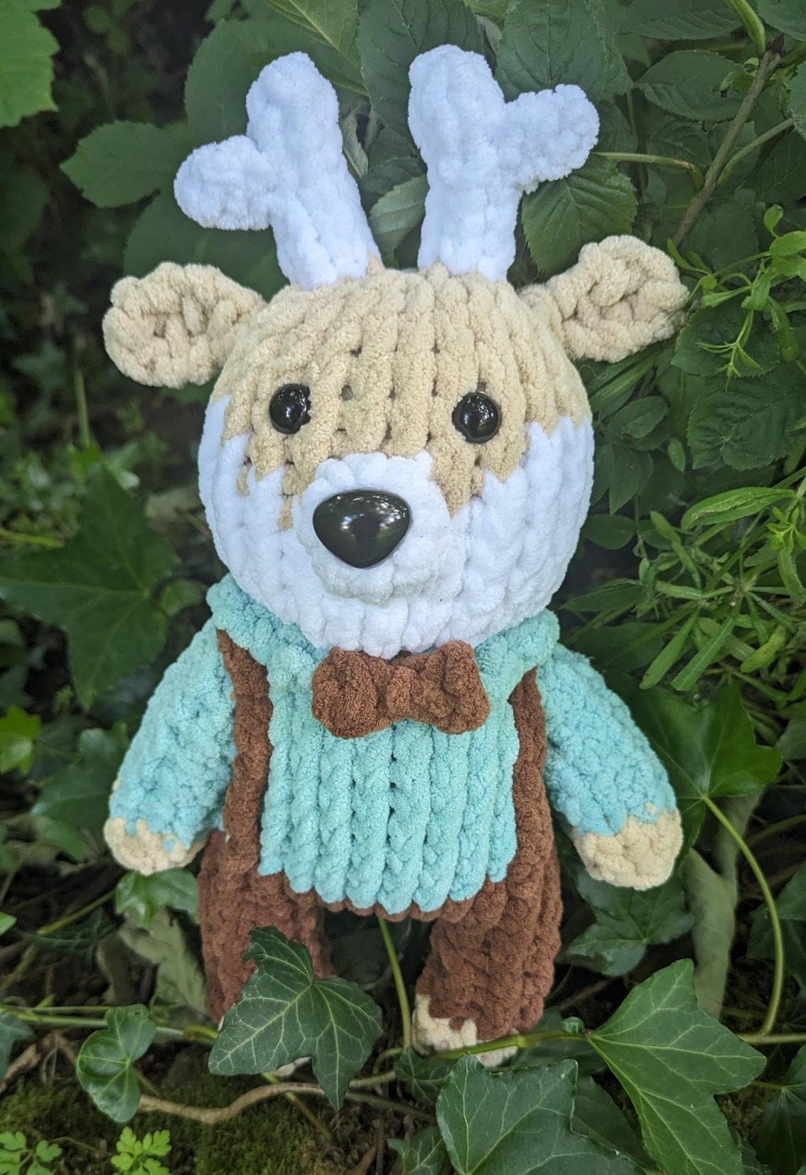Dapper Deer Loom Knitting Pattern - Etsy