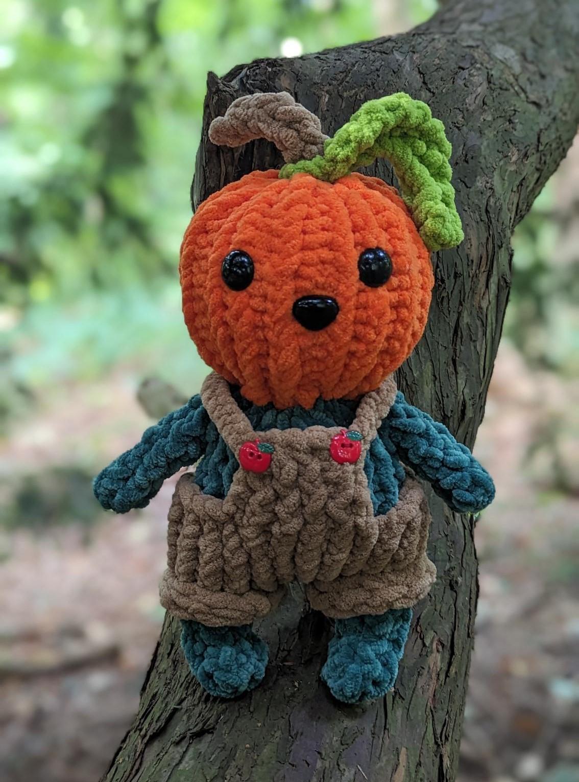 Luca the Pumpkin Loom Knitting Pattern - Etsy