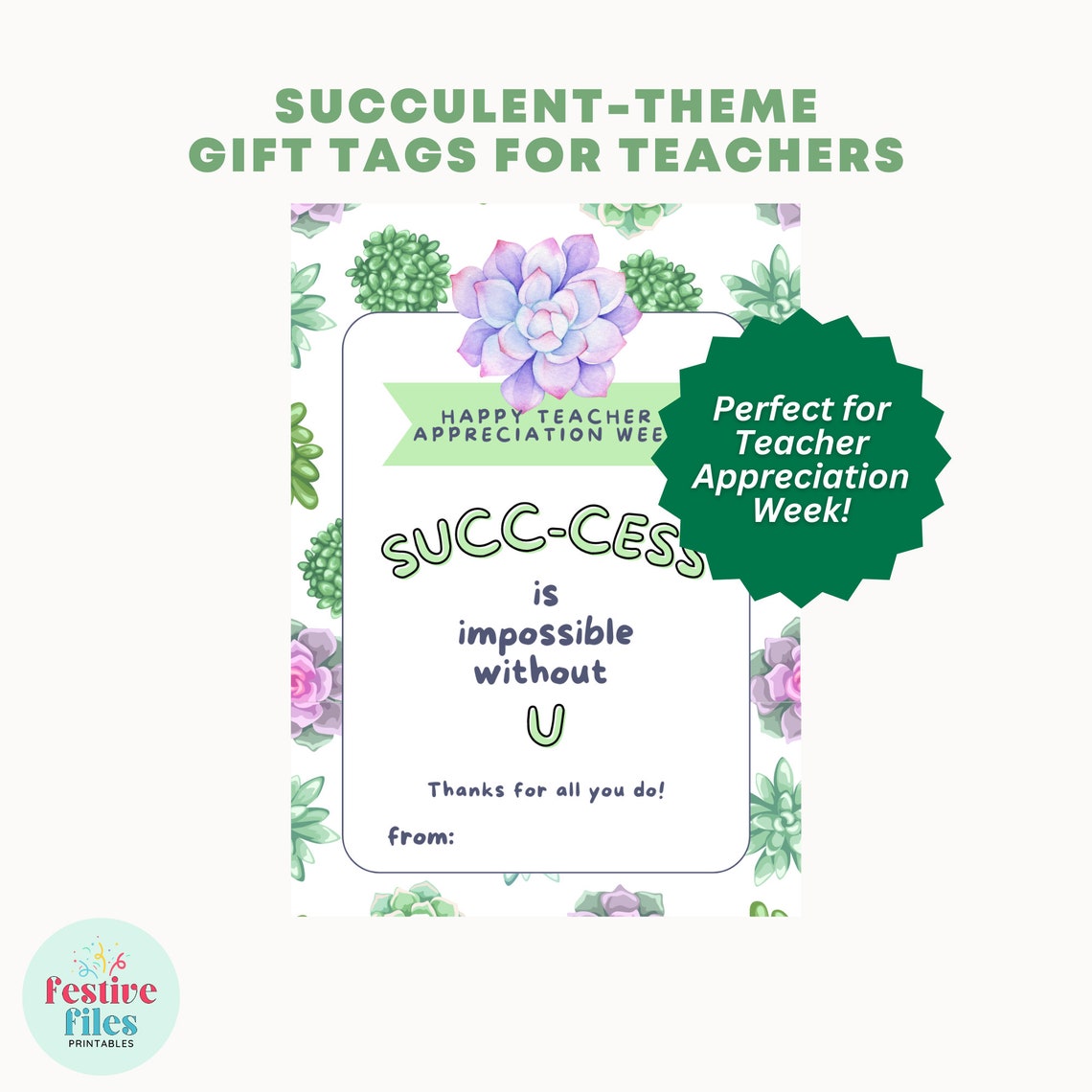 Printable Teacher Appreciation Gift Tags Teacher Gifts Bulk Teacher ...
