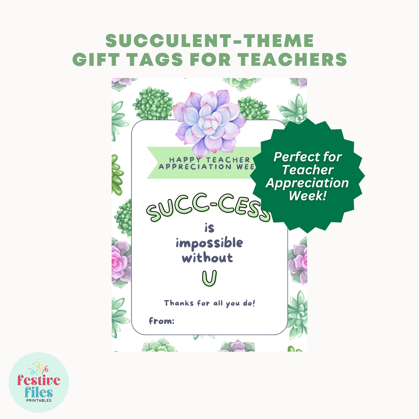 Printable Teacher Appreciation Gift Tags Teacher Gifts Bulk - Etsy