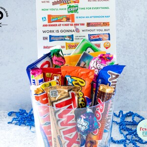 Retirement Candygram Printable - Retirement Gift - Funny Retirement ...