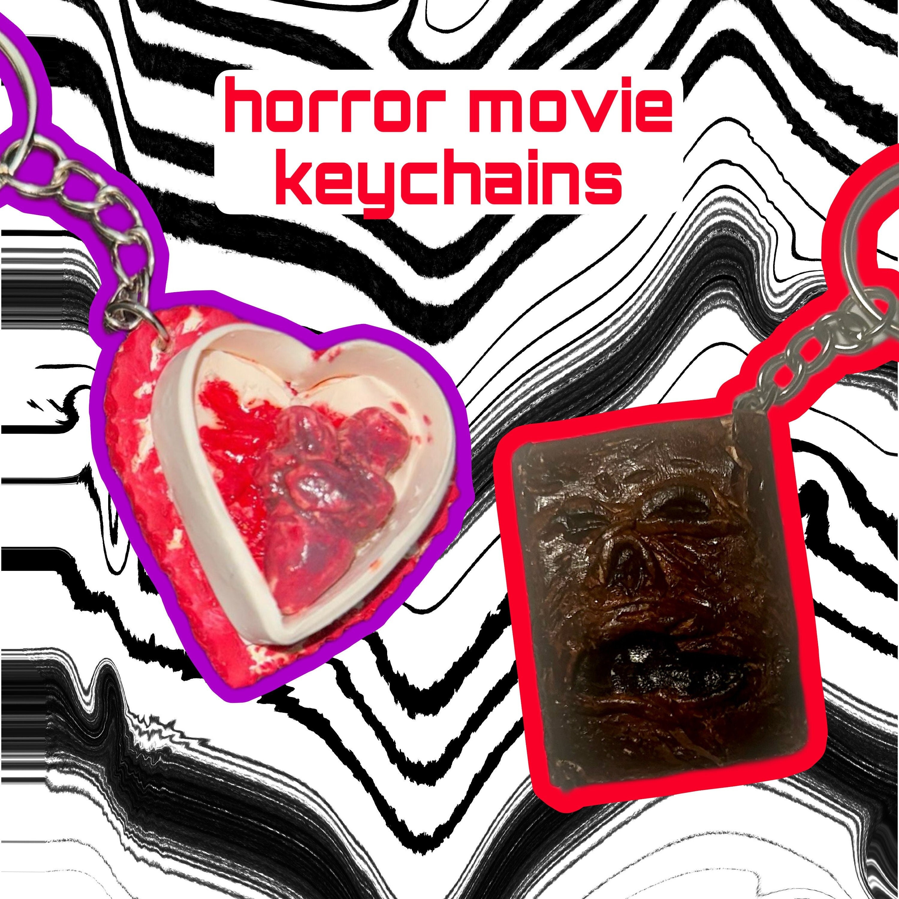 Horror Movie Keychains - Etsy