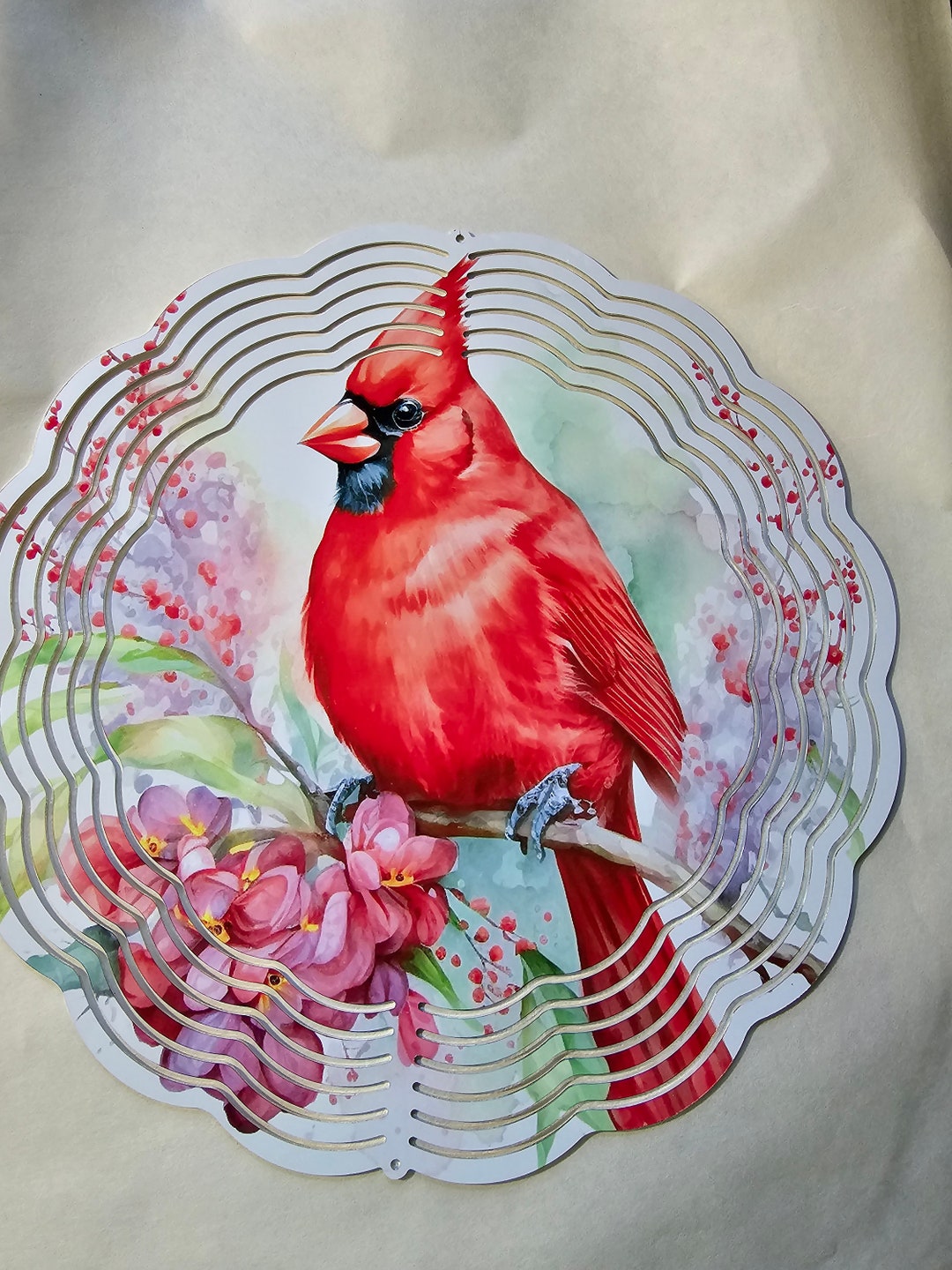 Custom Hanging 8 or 10 Inch Wind Spinner Customized. - Etsy