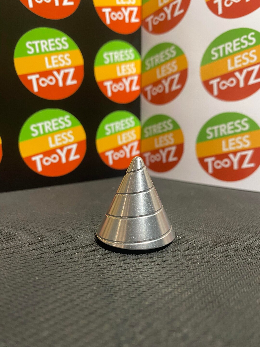 Metal Gyro Fidget Stress Toy Desktop Stress Relief Cone Gyro - Etsy