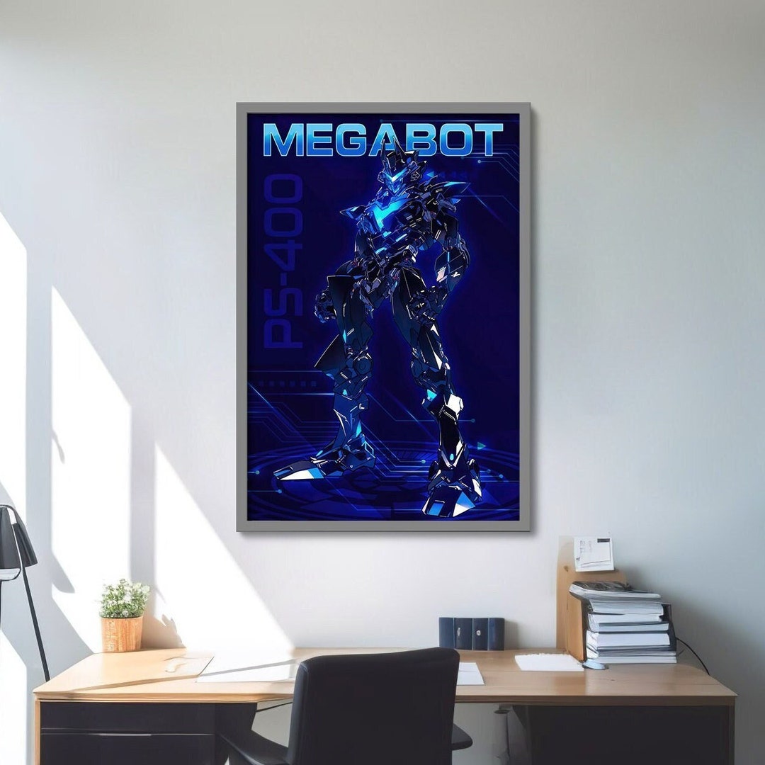 Mecha Game Console Gaming Poster Anime Fan Gifts for Gamer Boyfriend ...