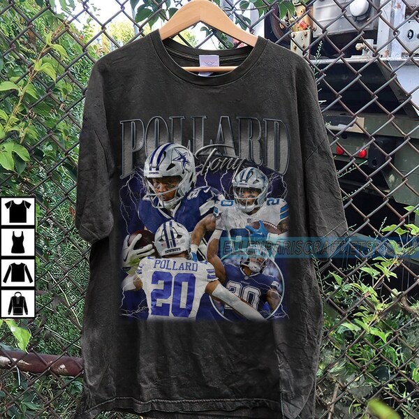 Tony Pollard Svg - Etsy