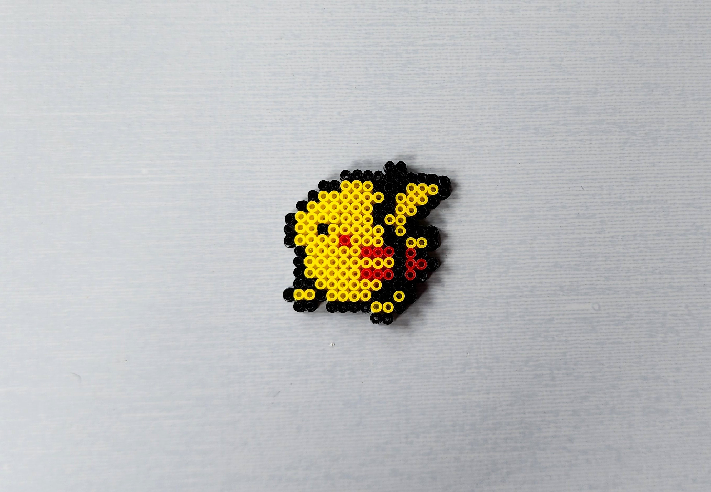 Ash and Pikachu Mini Perler Bead Pokémon Pixel Art Magnet Option ...