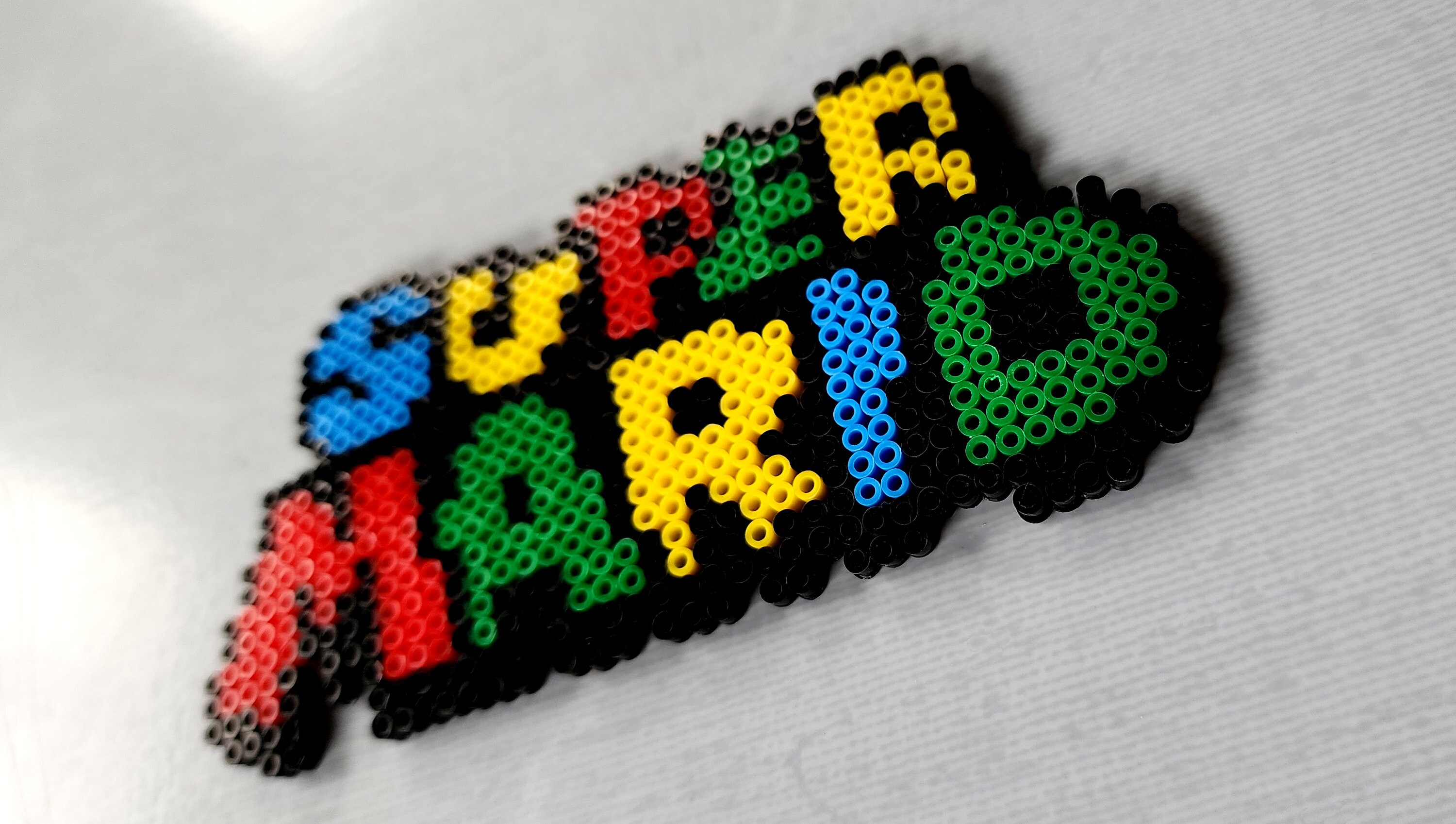 Handmade Super Mario Mini Perler Bead Pixel Art - Etsy Canada