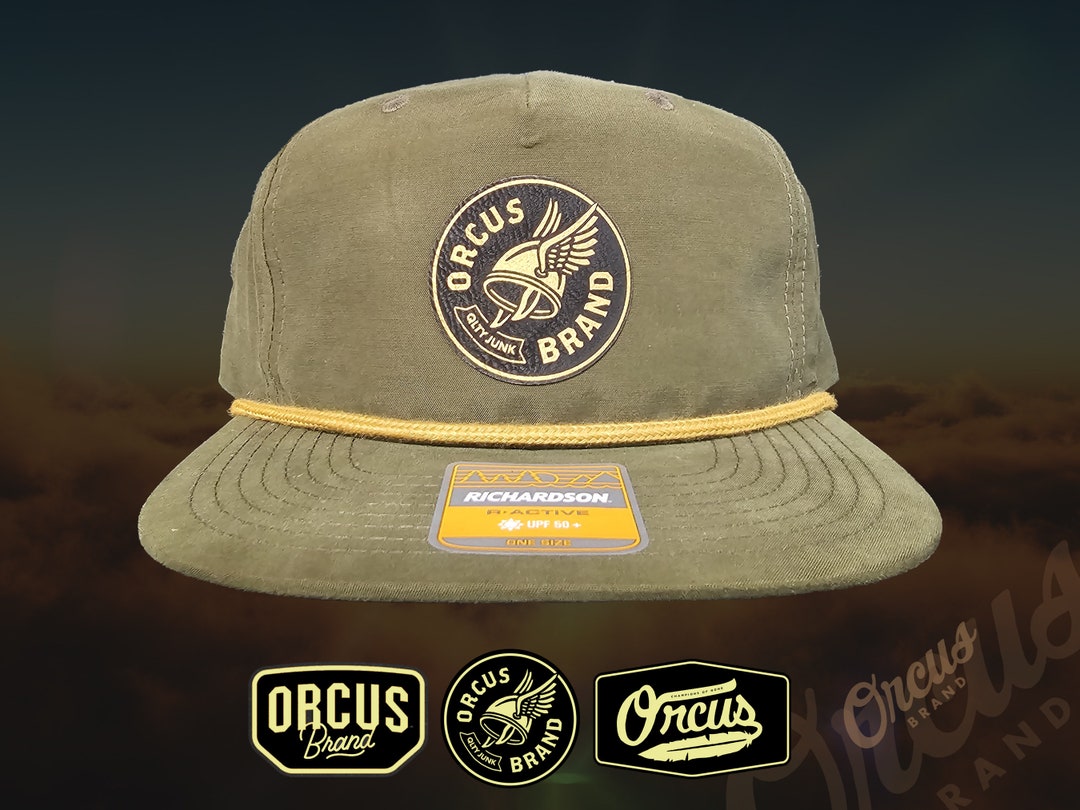 Loden/gold Grandpa Rope Hat Richardson 256 Umpqua Snapback - Etsy