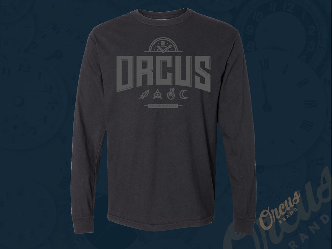 Bad Luck - Long Sleeve Shirt - Comfort Colors - Orcus Brand Spring 2024 ...