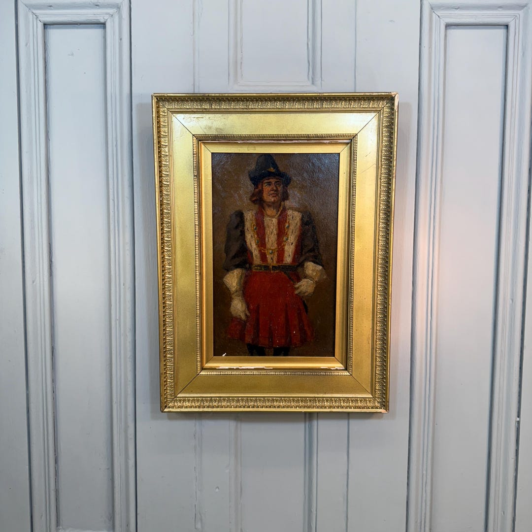 Antique French Portrait of a Gentleman in Uniform - Etsy