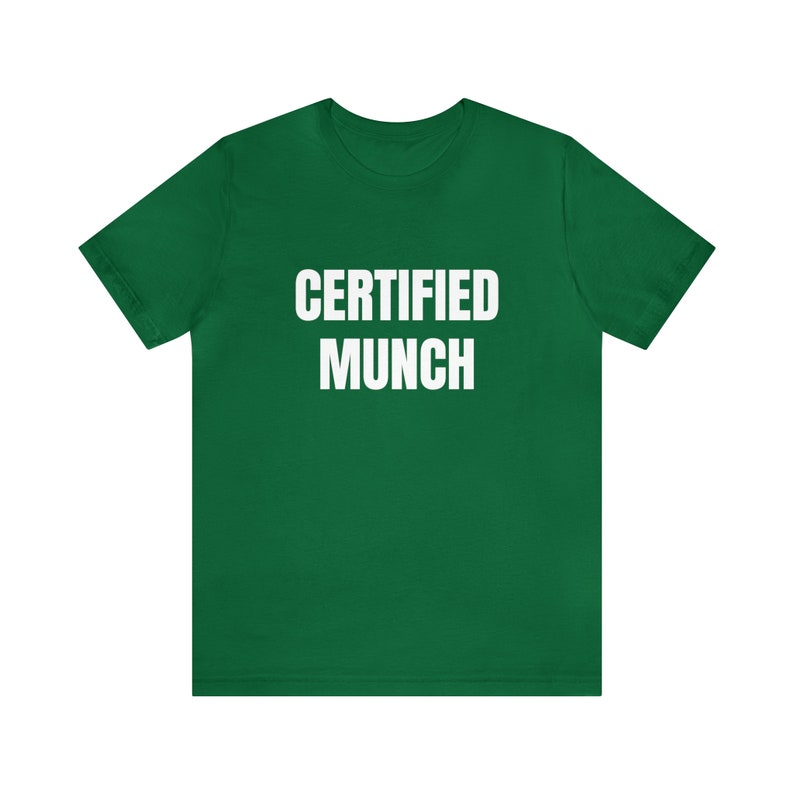Ice Spice Tee, Certified Munch Tshirt, Food Lover Gift, Graphic Tee ...