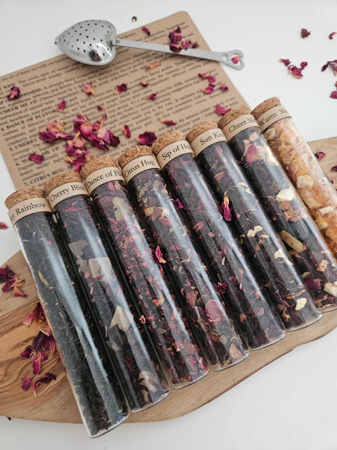 Tea Gift Set, Tea Sampler, Gift for Tea Lovers, Loose Tea Gift Box ...