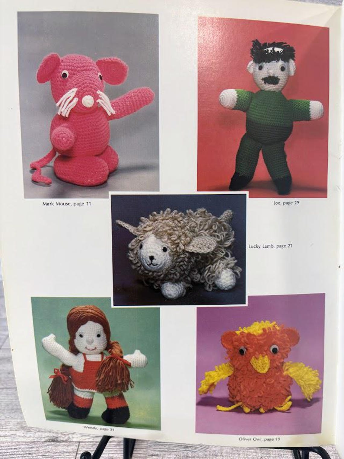 Vintage 1978 Susan Verkest Crocheted Toys and Dolls Booklet - Dover ...