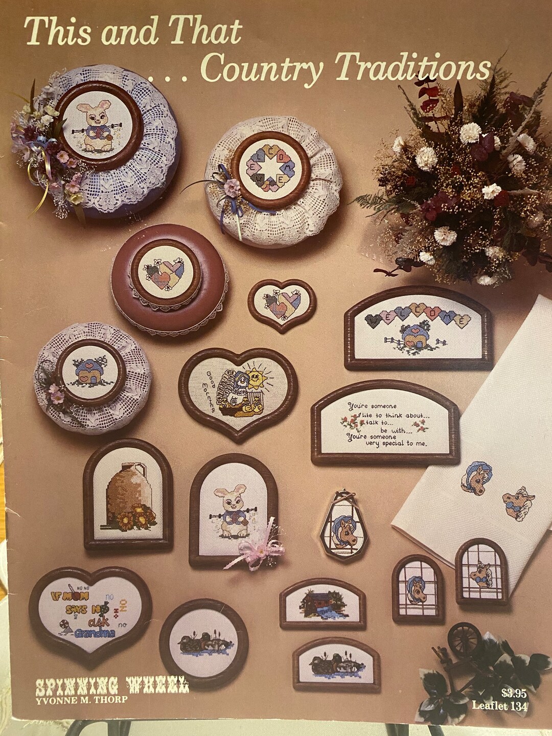 Vintage This and That … Country Traditions Counted Cross Stitch Booklet ...