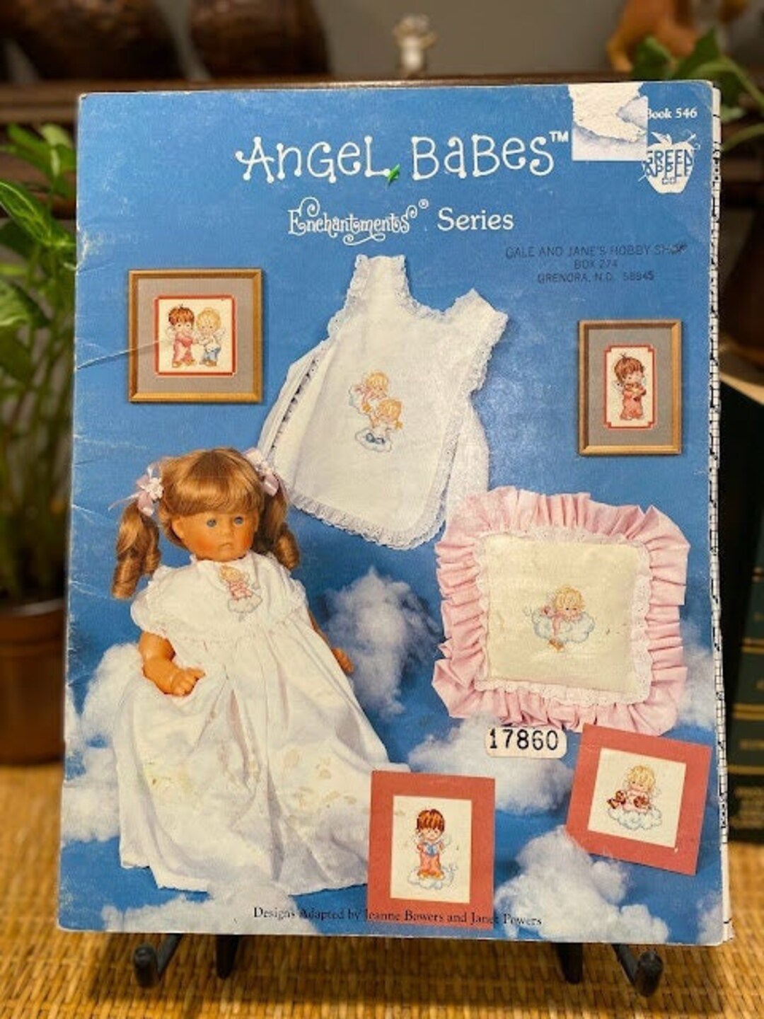 Enchantments Series - Angel Babes Cross Stitch Book No. 546, Copyright ...
