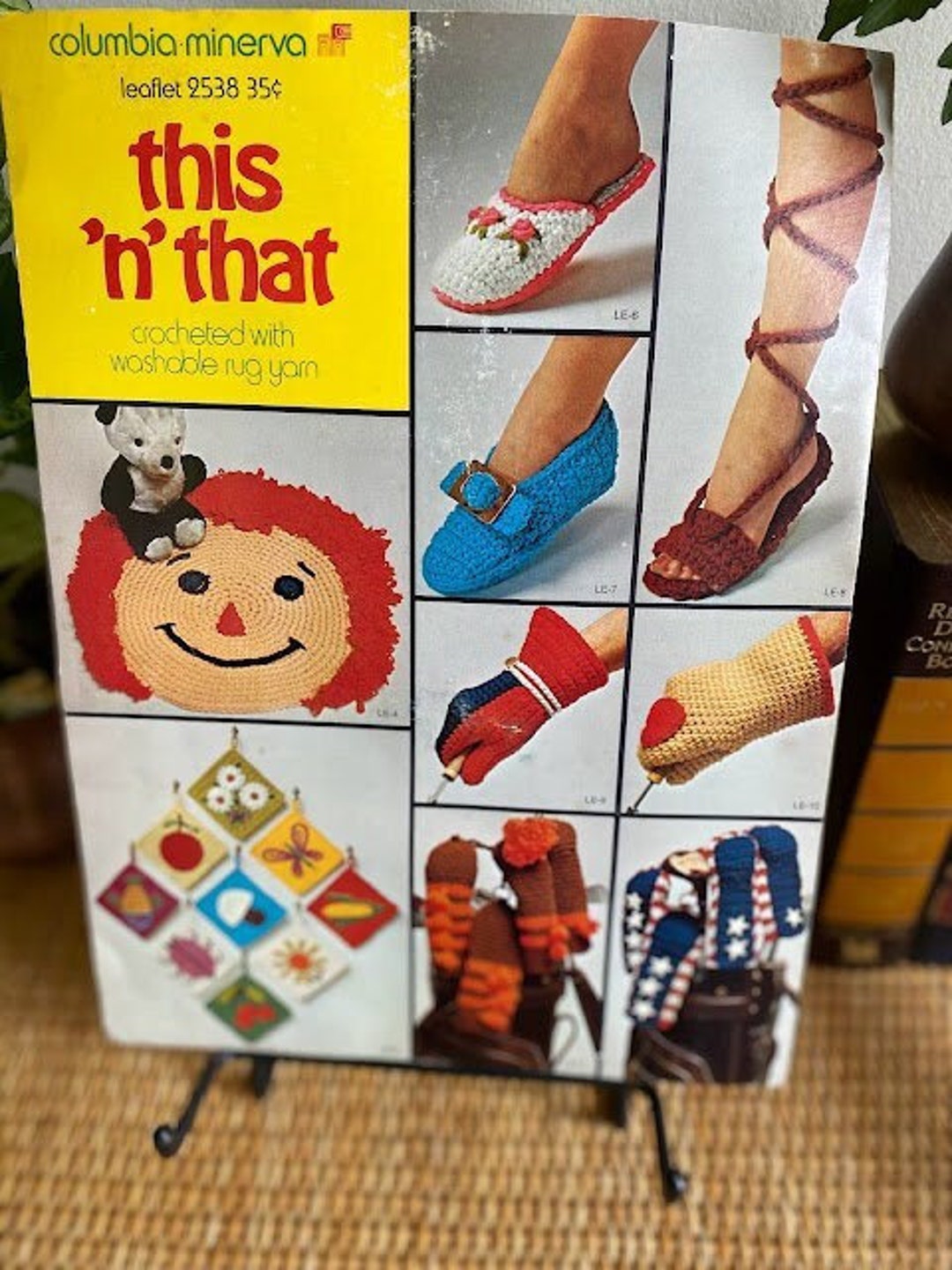 Vintage Columbia-minerva This 'n That Crochet Pattern Booklet - 11 ...